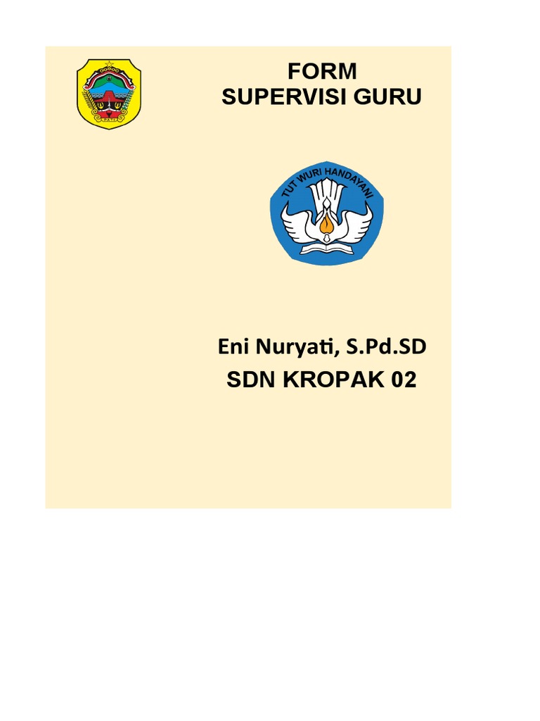 Form Supervisi | PDF