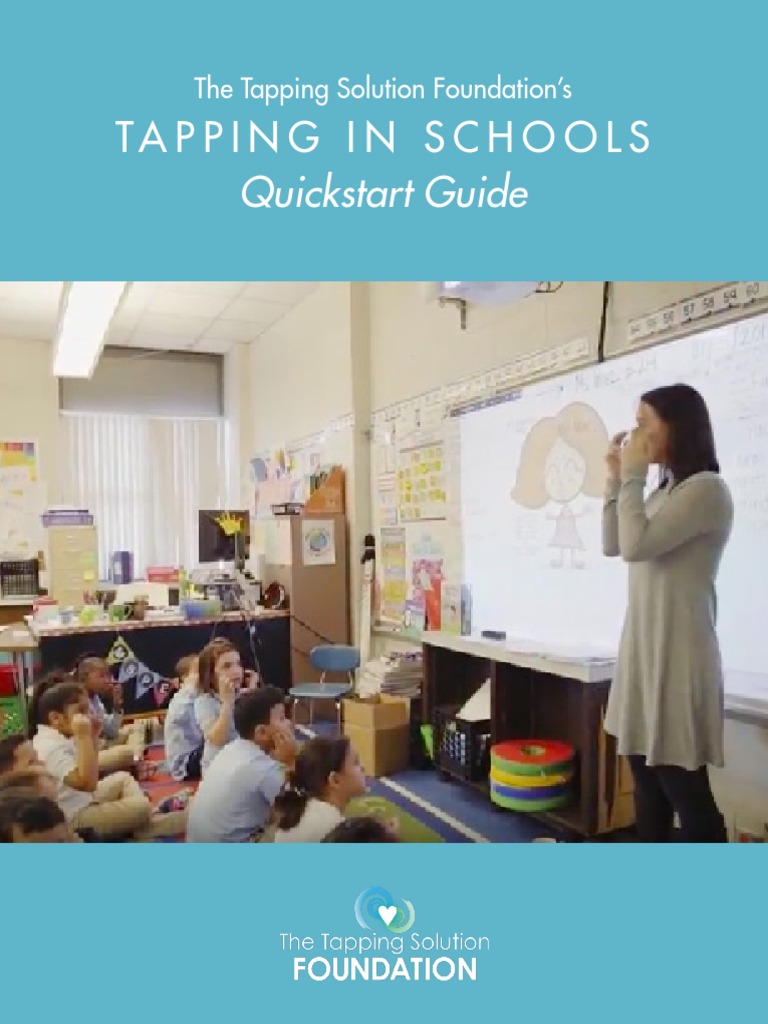 Tapping in Schools Quickstart Guide | PDF | Stress (Biology) | Empathy