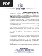 Memorial Oficio Desercion Brigada Zacapa | PDF | Guatemala | Ley procesal