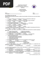 Bread and Pastry Production Exam Tos | PDF | Dough | Breads