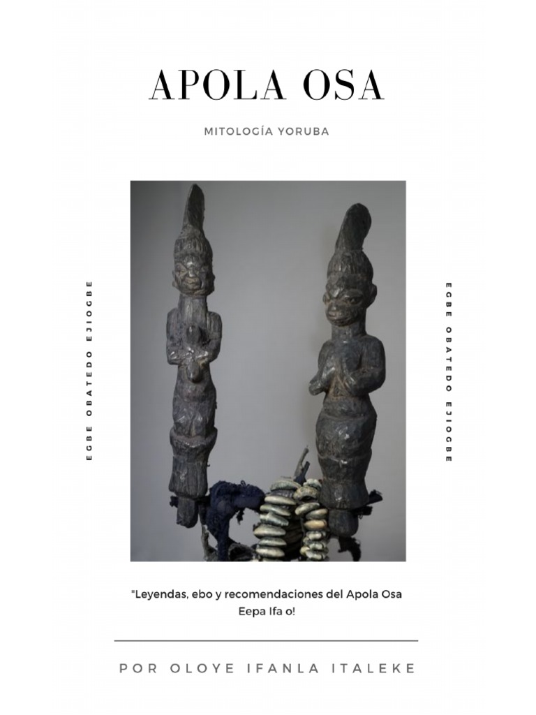 11 Apola Osa Esu To Osa Fun - 210616 - 193733.pt - Es | PDF | Santeria | Religión étnica