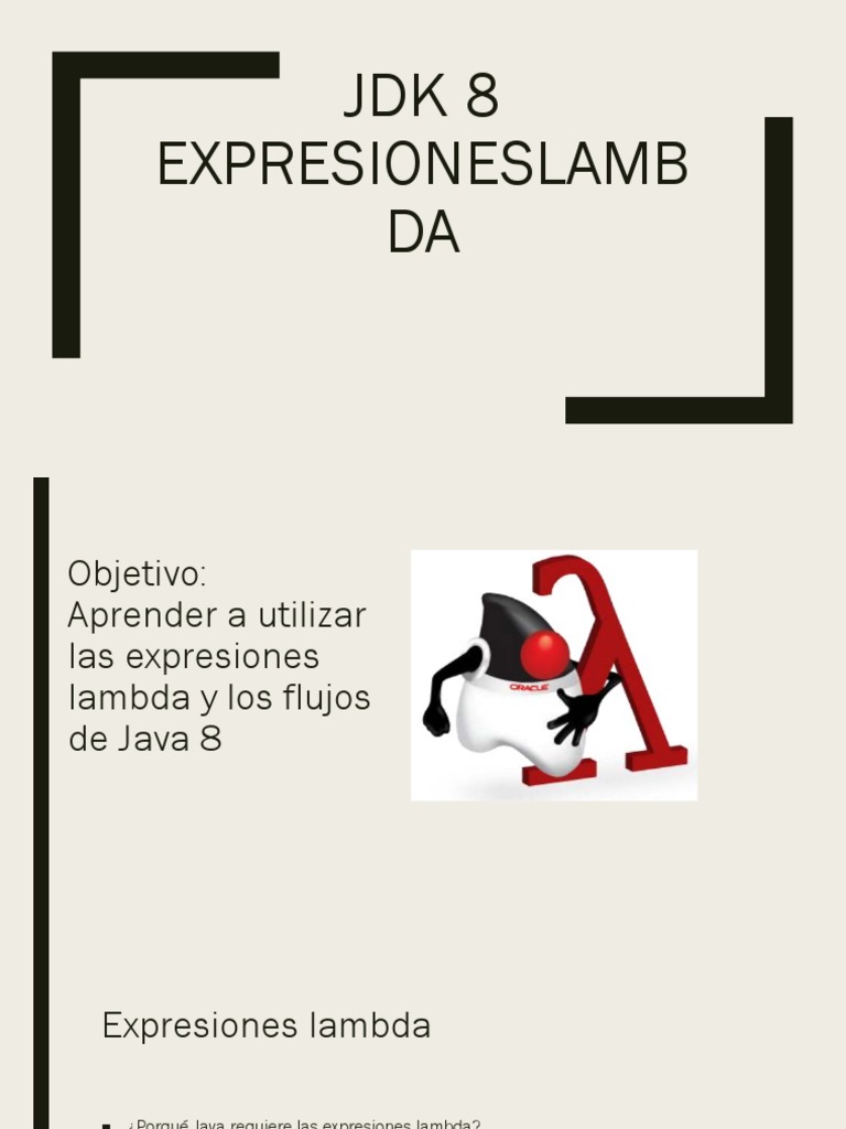 2018 Lambda Stream | PDF | Programacion Funcional | Java (lenguaje de programación)