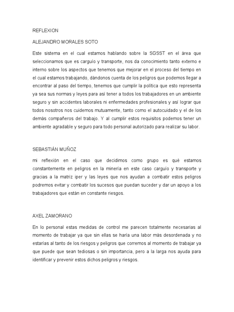 Reflexiones | PDF