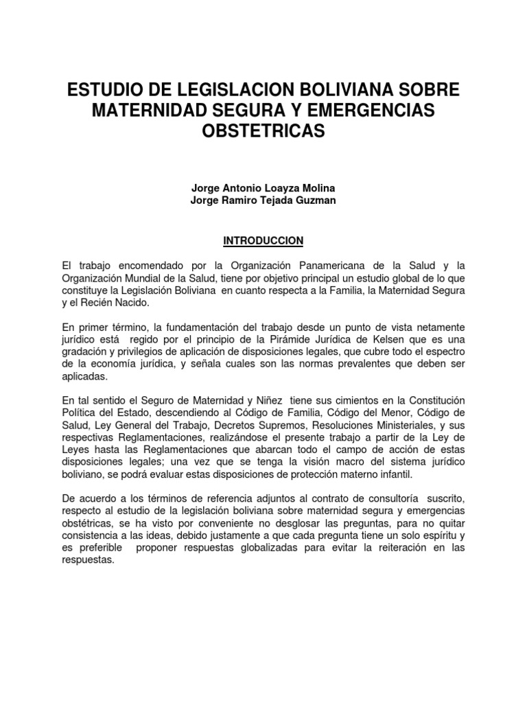 SMI Ley Bolivia | PDF | Infección transmitida sexualmente | Control de la natalidad