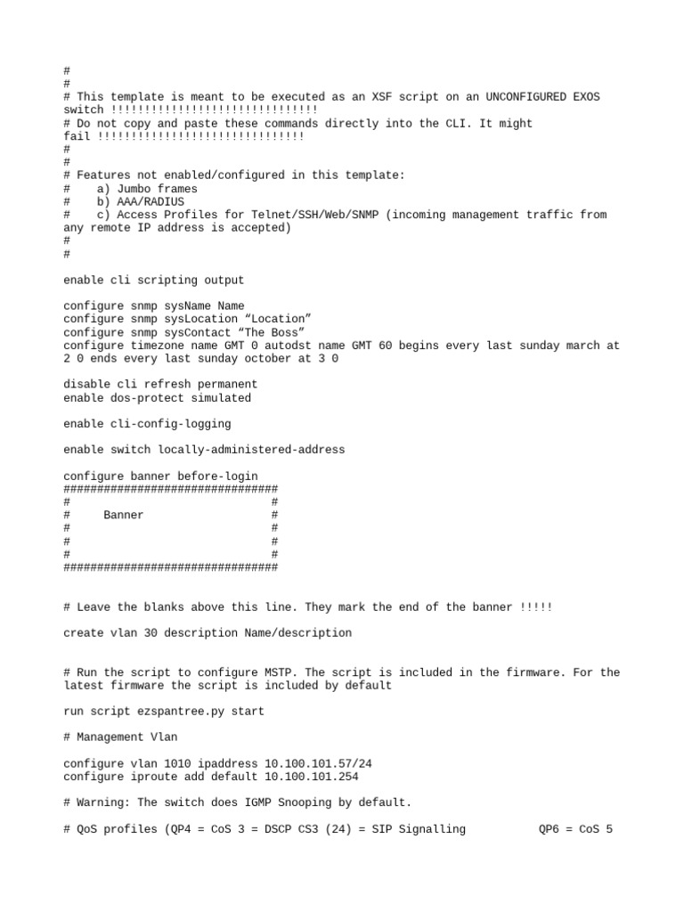 XOS_SomeKindofTemplate | PDF | Command Line Interface | Network ...