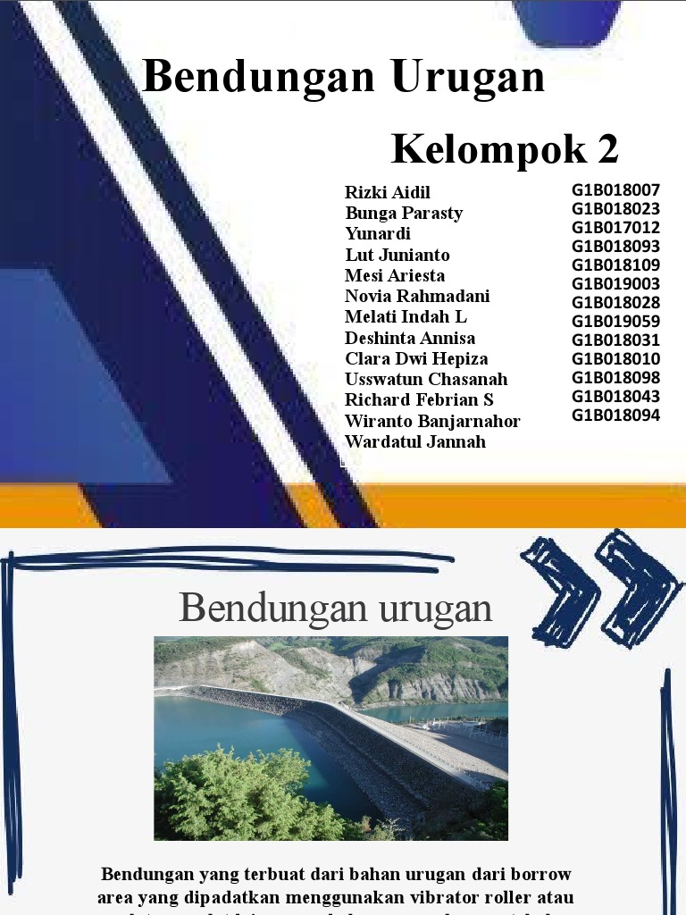 Bendungan Urugan - Kelompok 2 | PDF