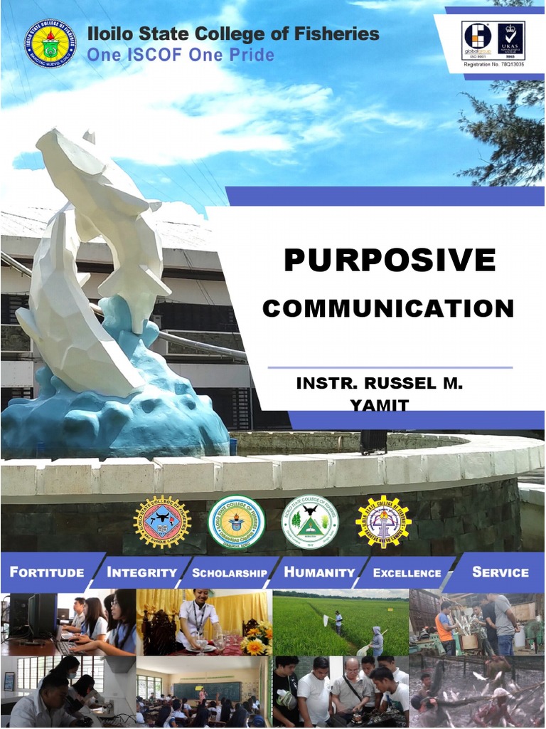 Purposive Communication Module 1 | PDF | Communication | Nonverbal ...