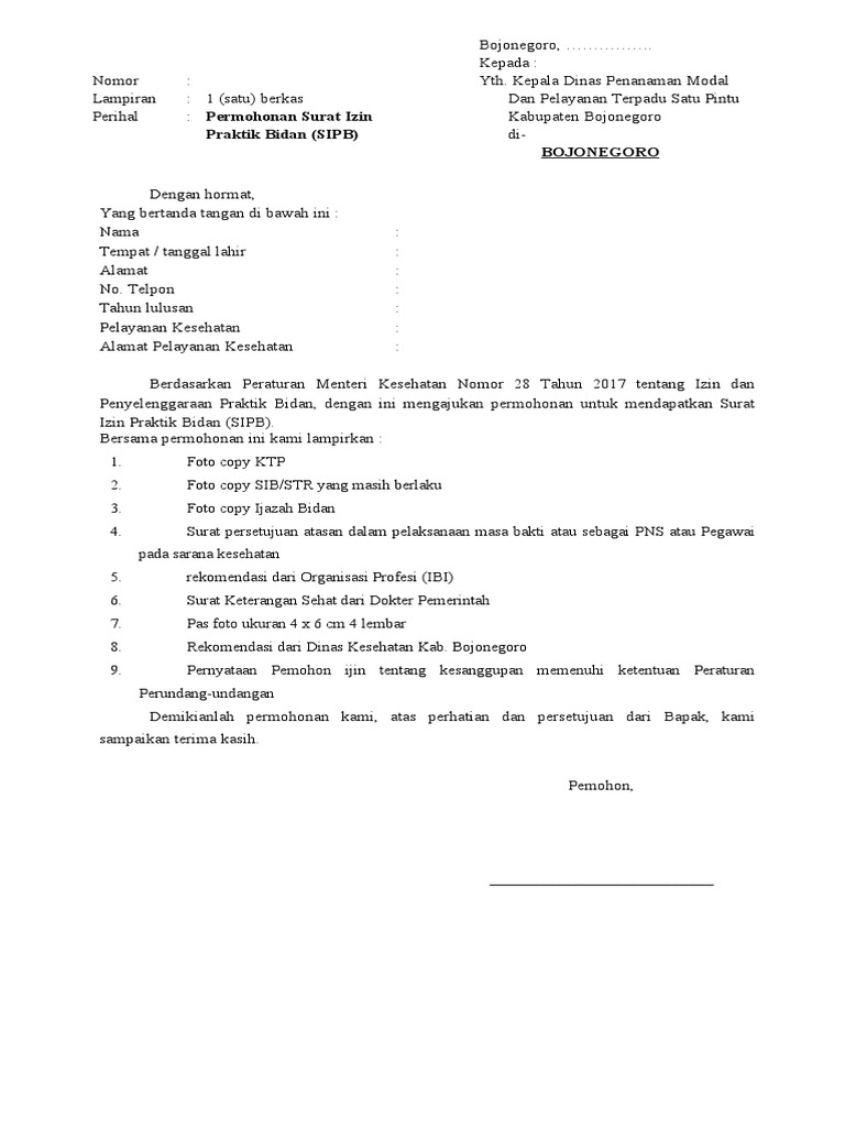 FORM SIPB-1 New | PDF | Hukum