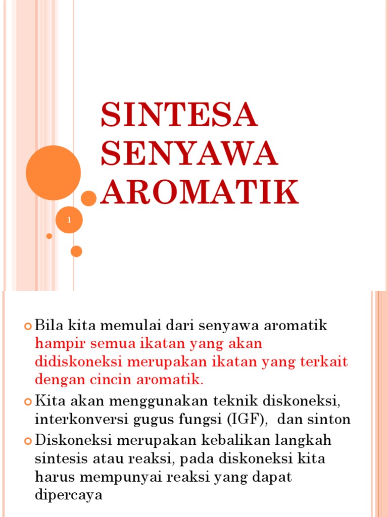 Sintesis Senyawa Aromatis | PDF