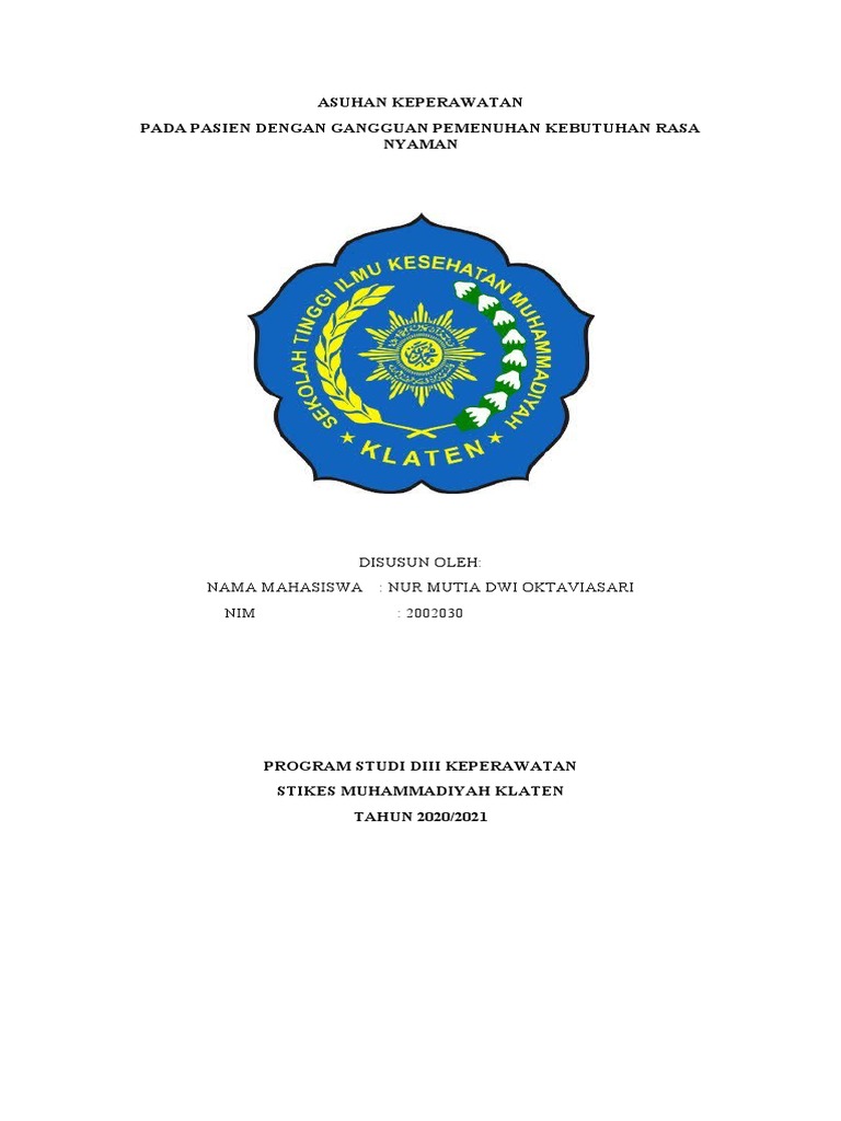 Askep | PDF | Kesehatan Holistik