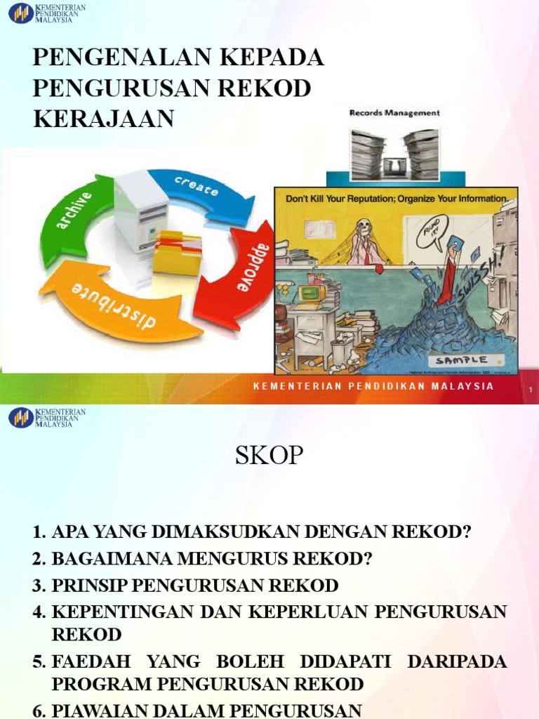 Pengurusan Rekod | PDF