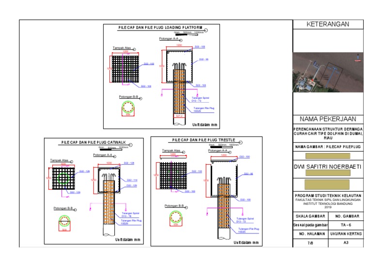 TA - Gambar Pilecap Pileplug | PDF