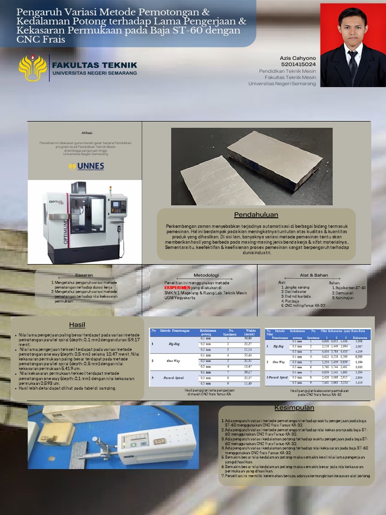 Poster Skripsi | PDF | Teknologi & Rekayasa
