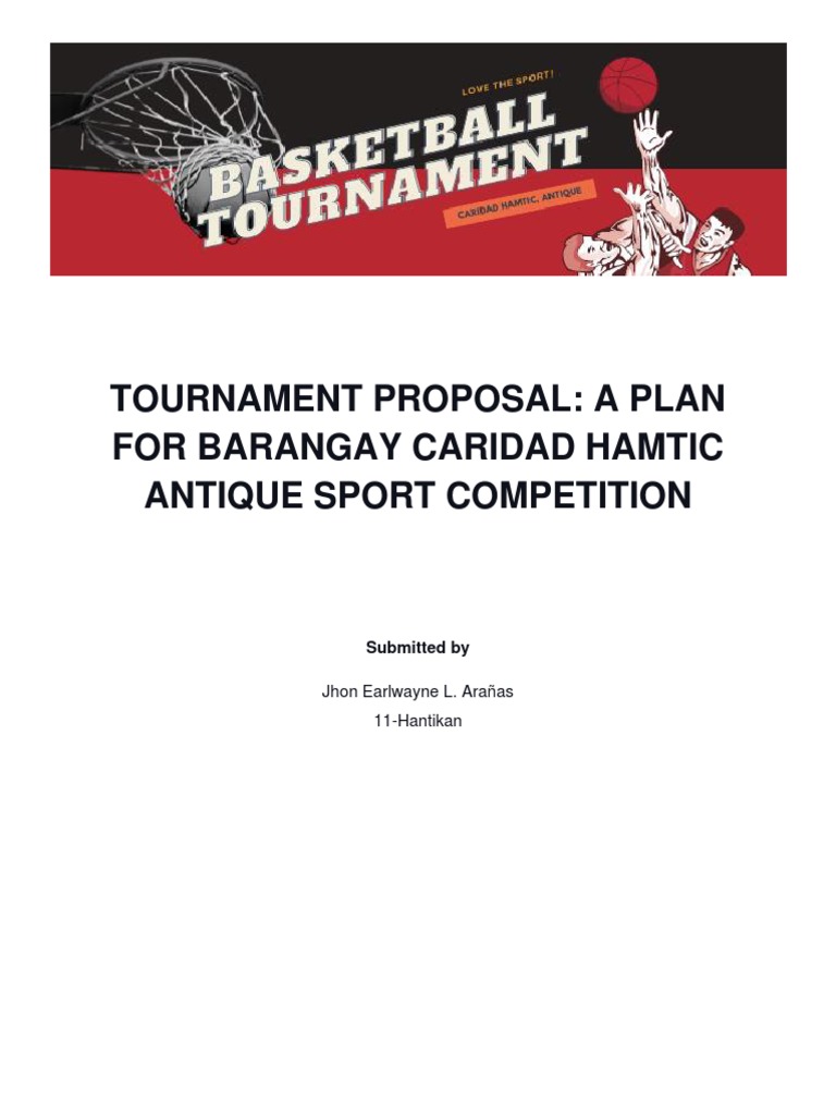 Tournament Proposal | PDF | Sports