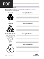 Catholic Virtues Worksheet | PDF | Courage | Faith