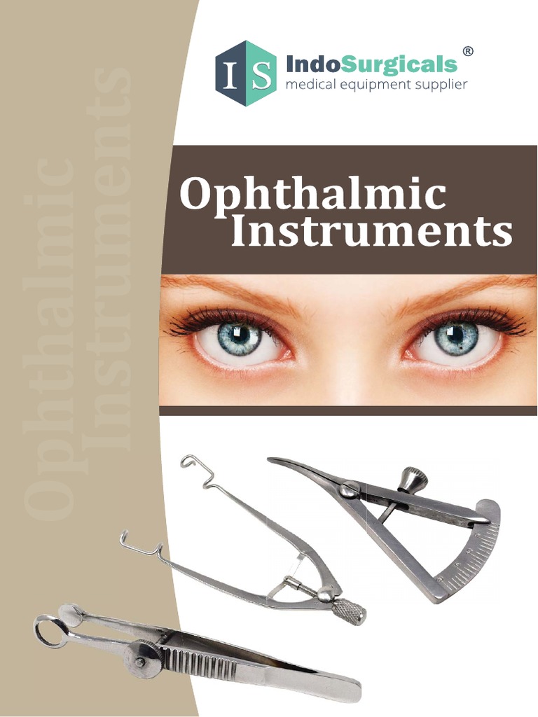 Ophthalmic Instruments Catalog | PDF