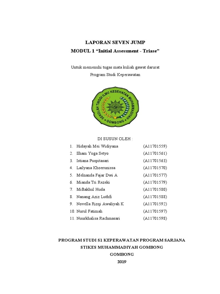 Laporan Seven Jump Kasus 1 | PDF