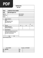 POUR CARD New Format | PDF | Concrete | Horticulture And Gardening