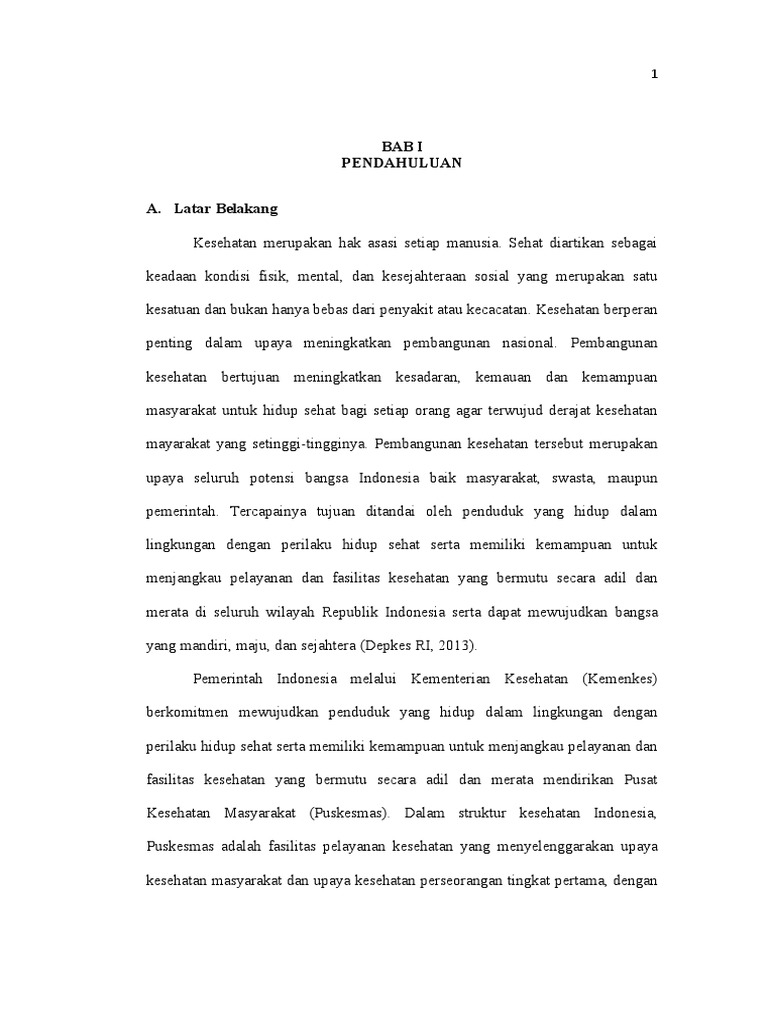 Bab 1-2laporan PBL Besar | PDF