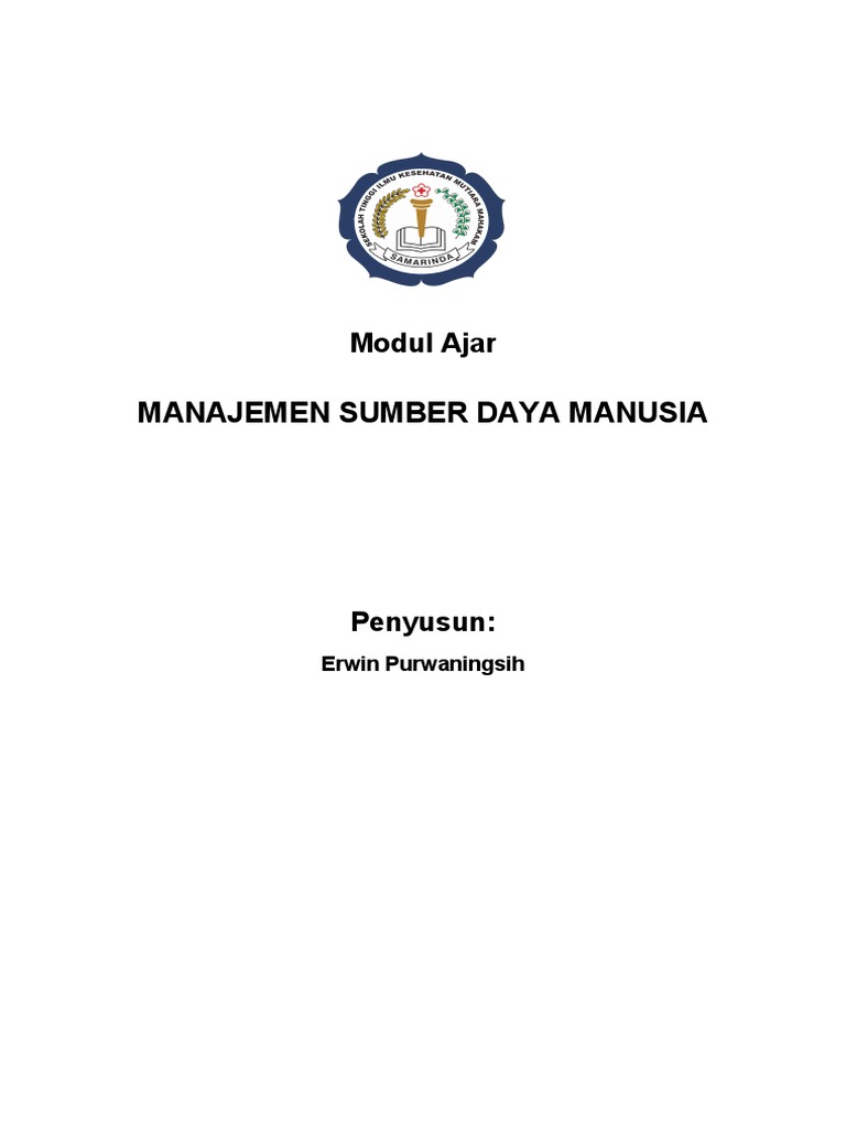 Modul Ajar MSDM | PDF