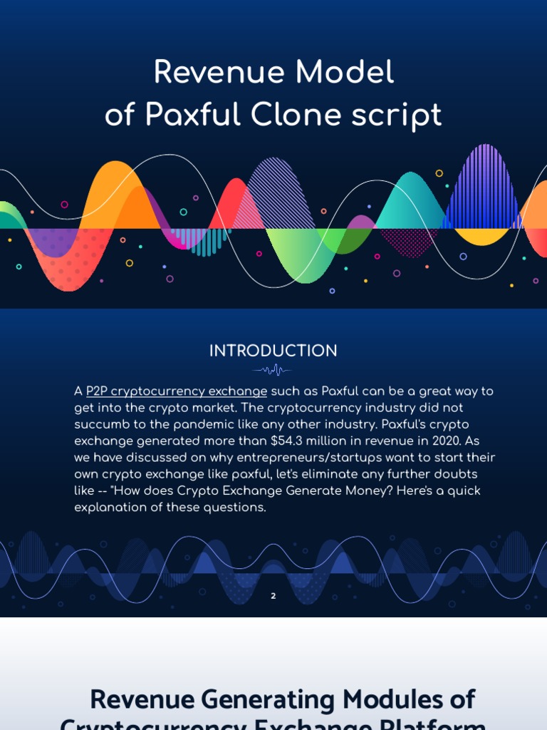 Revenue Model of Paxful Clone Script | PDF | Cryptocurrency | Computing