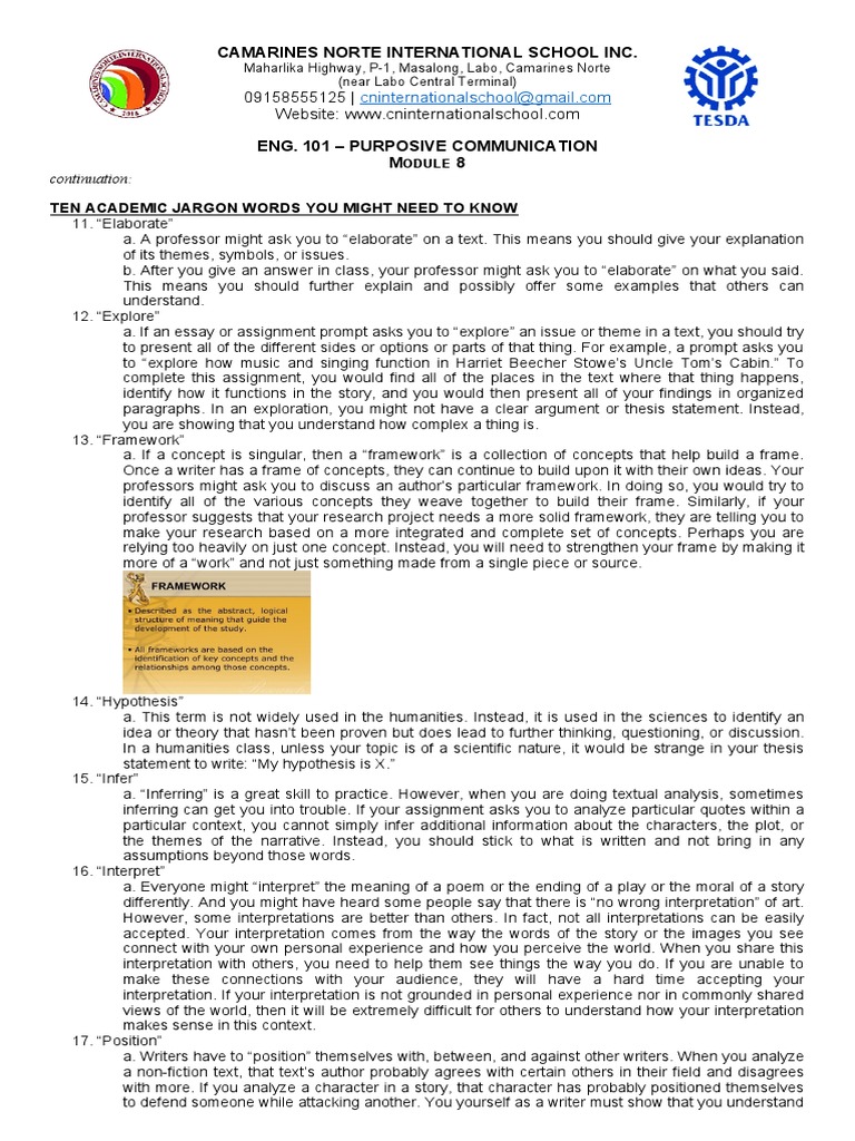 Module 8 - LECTURE GUIDE | PDF | Sic | Cognitive Science