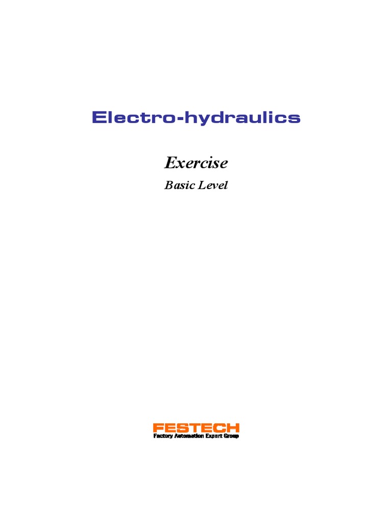 Electro-Hydraulic Training Guide | PDF | Switch | Electrical Connector