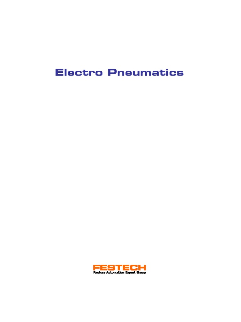 ElectroPneumatics Textbook | PDF | Capacitor | Relay