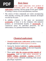 Asphyxiants: Classification and Effects | PDF | Carbon Dioxide ...