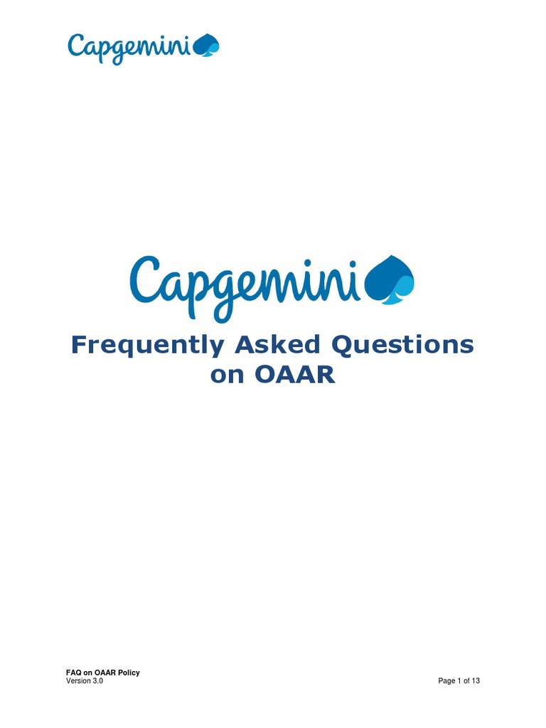 Frequently Asked Questions On Oaar | PDF | Payroll Tax | Tax Exemption