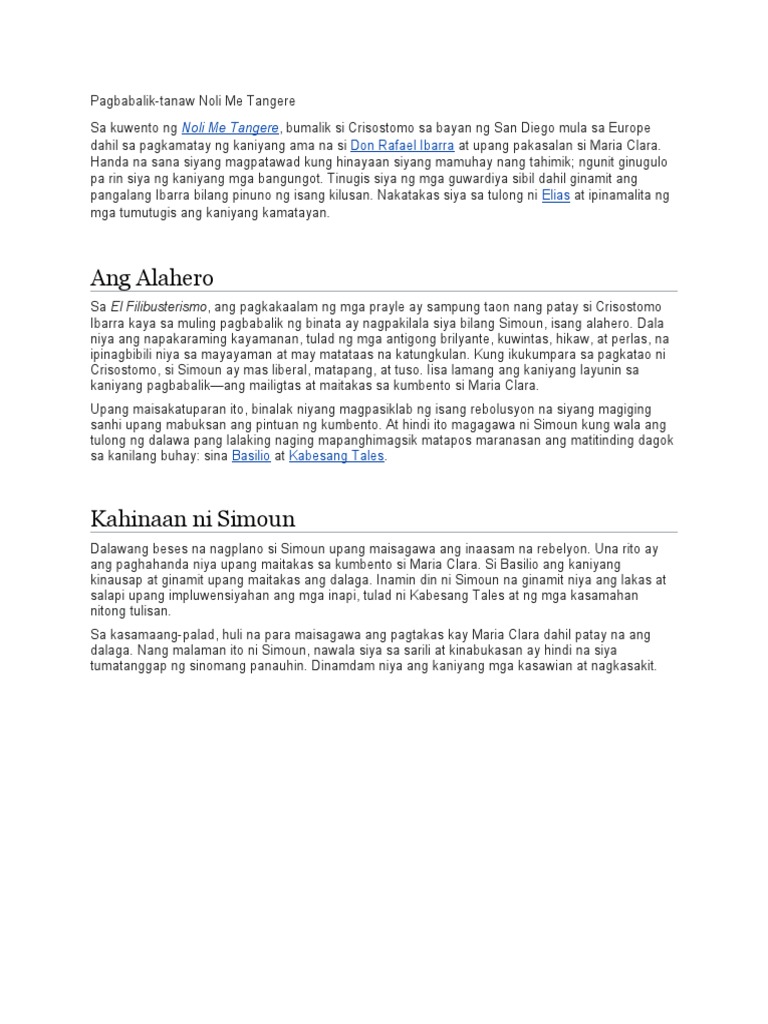 Si Simoun Simbolismo | PDF