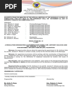 Sample Resolution Requesting For Fund | PDF | Local Government | Government