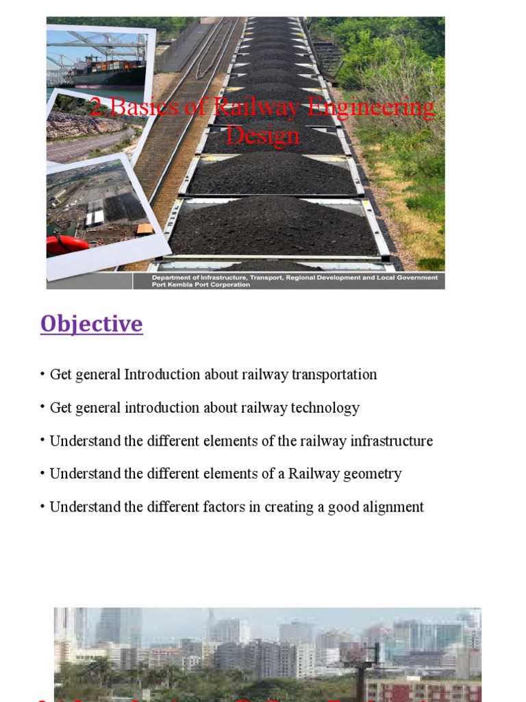 2.basics of Railway Engineering Design | PDF | Rail Transport | Track Gauge