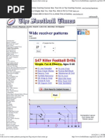 Double Wing Playbook | PDF | Sports Rules And Regulations | Sport Variants