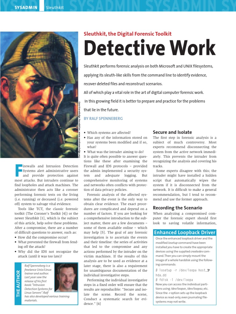 Sleuth Kit | File System | Computer File