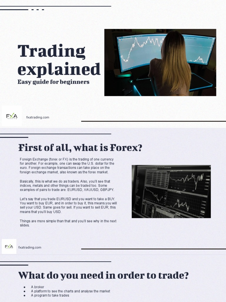 FxA Trading For Beginners | PDF | Foreign Exchange Market | Margin ...