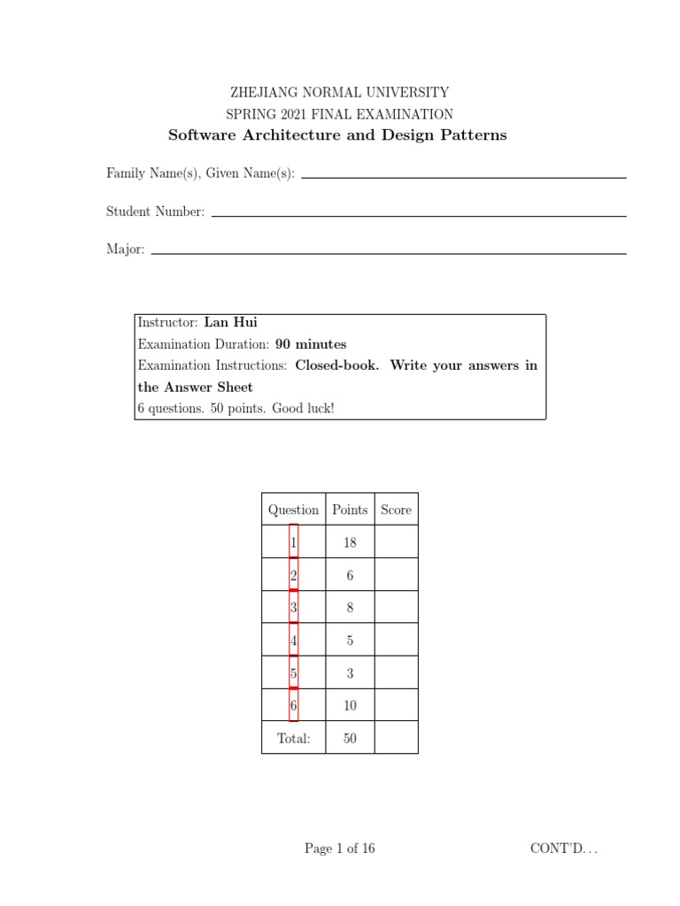 Software Architecture And Design Patterns Pdf Computing Computer Programming 2270