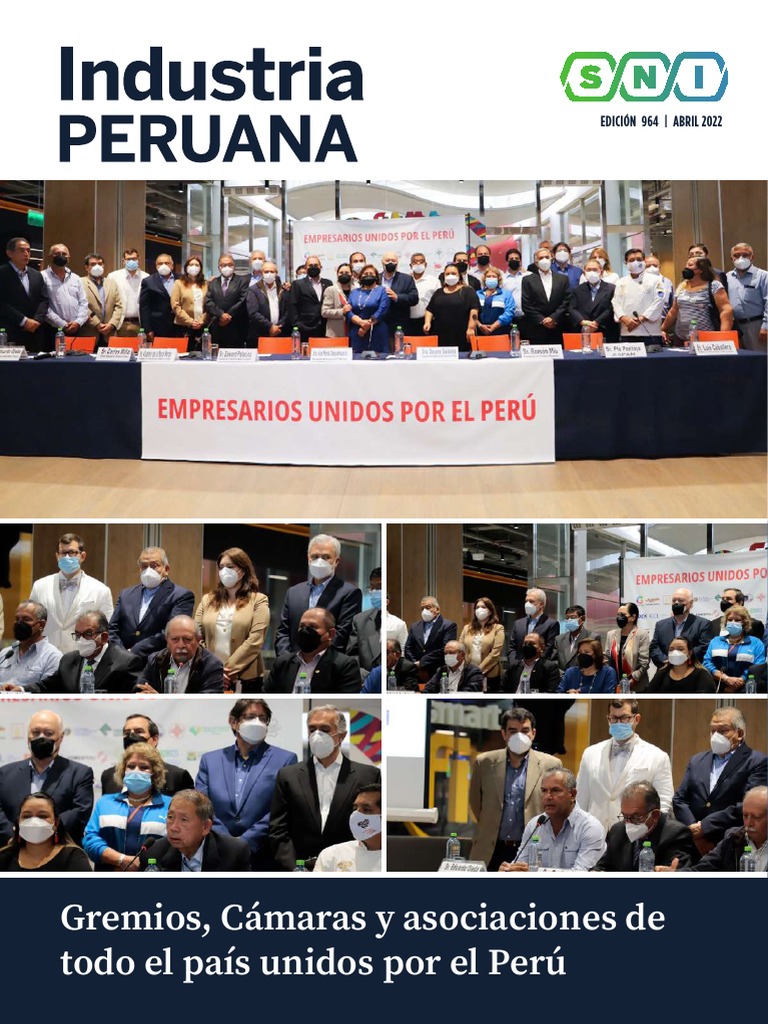 Revista Industria Peruana 964 VFC 1 | PDF | Perú | Pequeñas y medianas ...