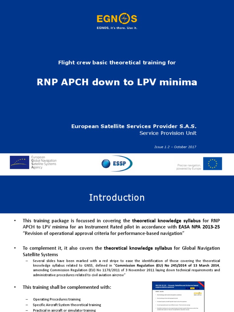 LPV Training - Package | PDF | Global Positioning System | Navigation