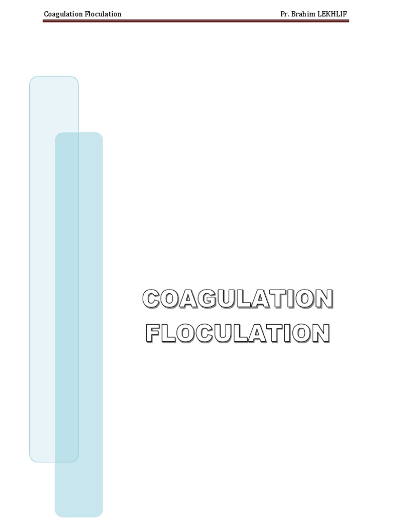 Coagulation Floculation | PDF | Colloïde | Chimie