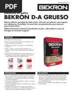 Ficha Tecnica Repemax Capa Gruesa 80 (Intaco) - 1 | PDF | Pintar | Agua