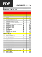 Proforma para Construccion 4to y 5to | PDF | Materiales de construcción ...