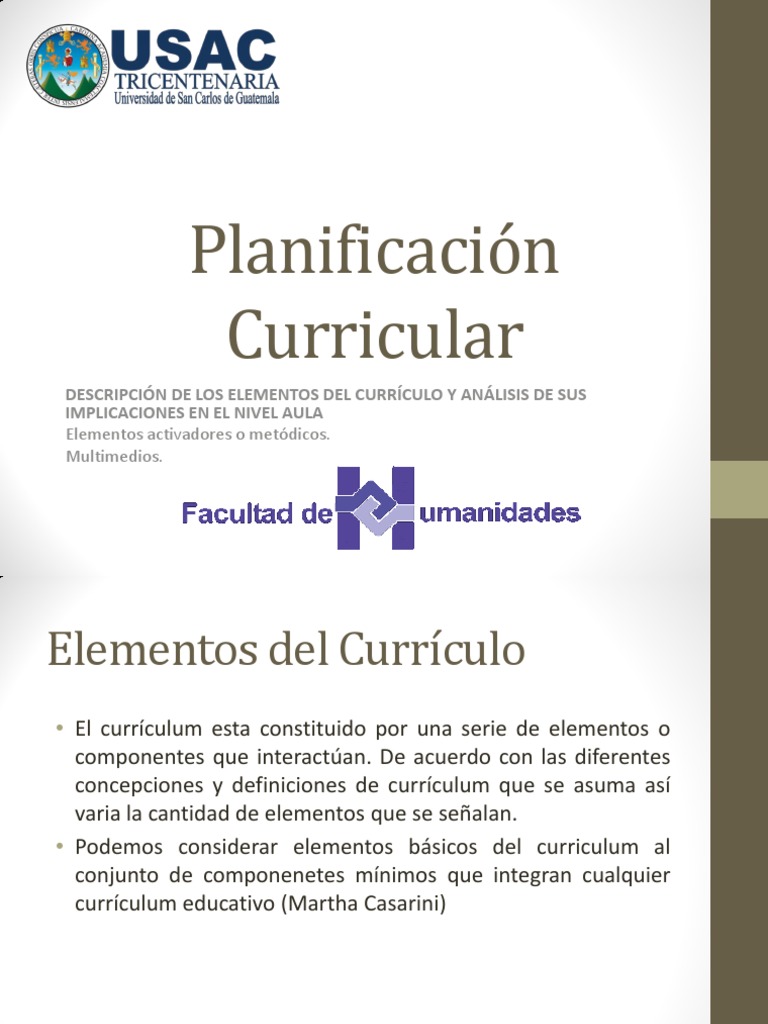Elementos Activadores y Multimedios | PDF | Plan de estudios | Aprendizaje