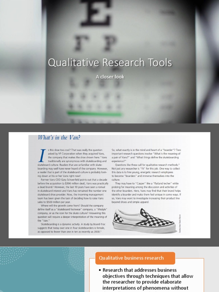 BRM Qualitative Research | PDF | Focus Group | Ethnography