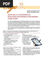 Modelo de Avaliacao Ergonomica Preliminar Aep | PDF | Tempo