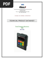 Class 1 Total Pressure Governor Manual | PDF | Throttle | Pump