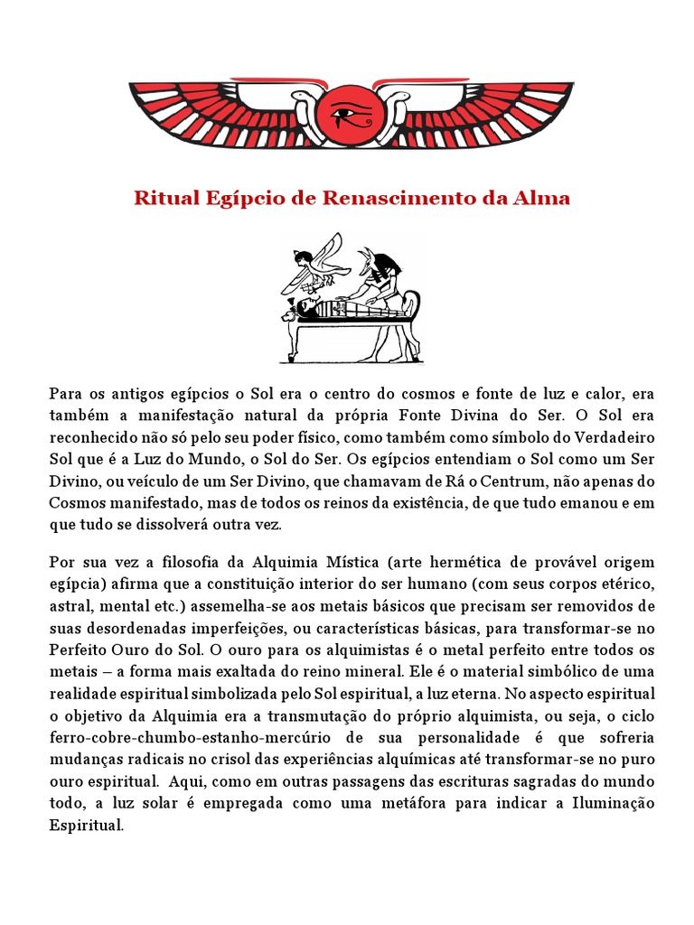 Ritual Egípcio de Osíris | Download grátis PDF | Osíris | Ísis