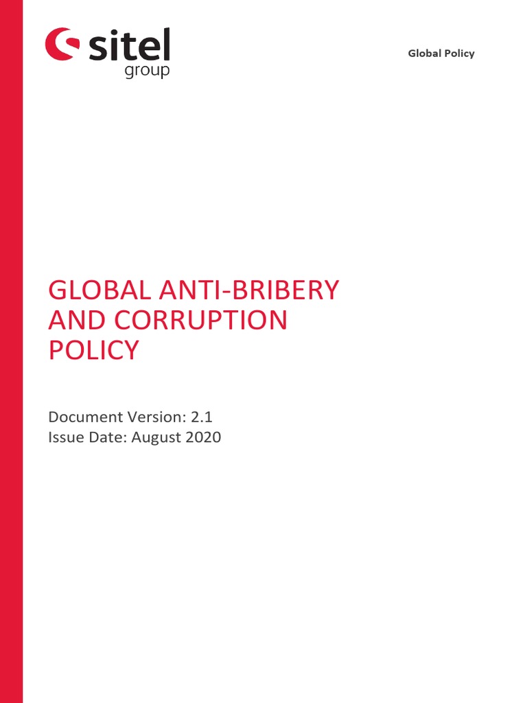 Sitel-Sitel Bribery-637477635337661062 | PDF | Bribery | Corruption