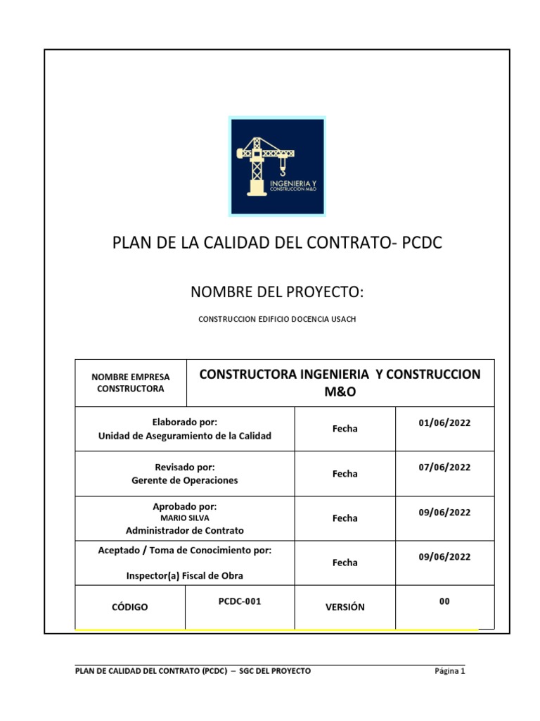 PCDC Grupo 3 | PDF | Calidad (comercial) | Sistema de manejo de calidad