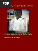 Iwe Asiri Ogun Isenbaye... Volume 1 | PDF | Language Arts & Discipline | Wellness